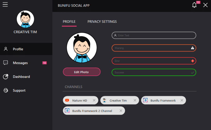 Bunifuframework 